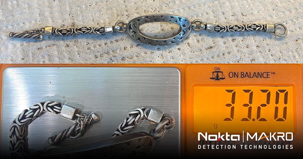 925 Byzantine Chain With The Legend - Nokta Detectors