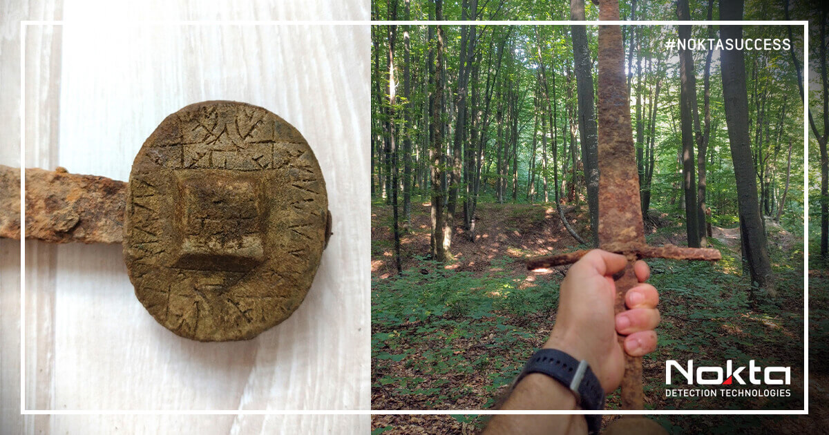 Medieval Sword Found with The Legend Detector - Nokta Detectors