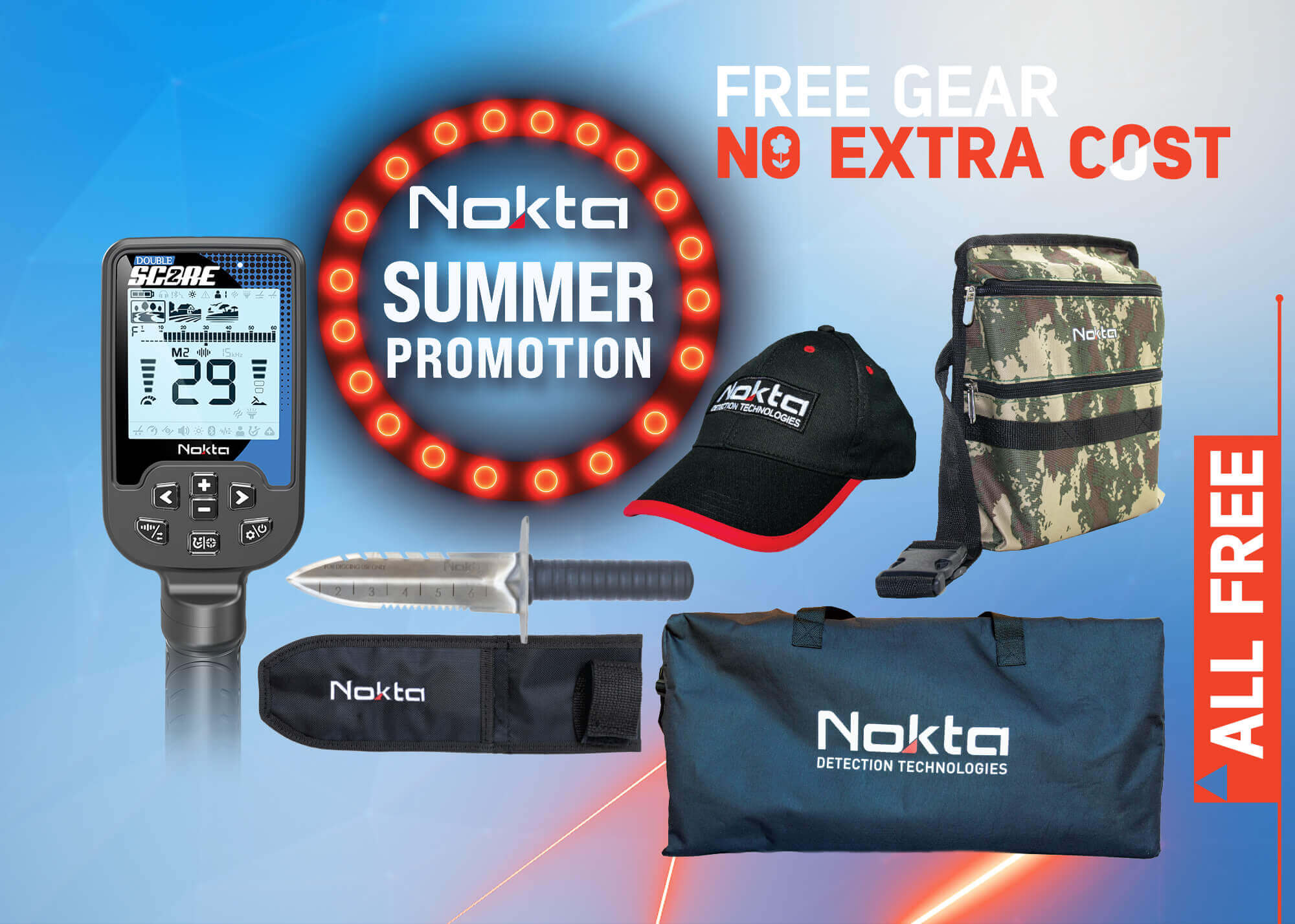 Double Score Metal Detector - Nokta Detectors